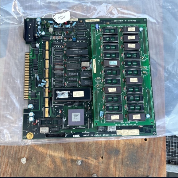 Video Games & Consoles | Sega Flash Point 1986 System 16 B Type Arcade ...